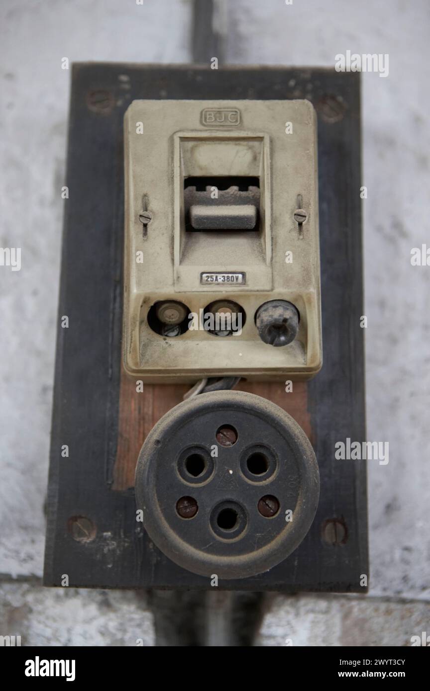 380 watts triphasic electrical installation hi-res stock photography ...