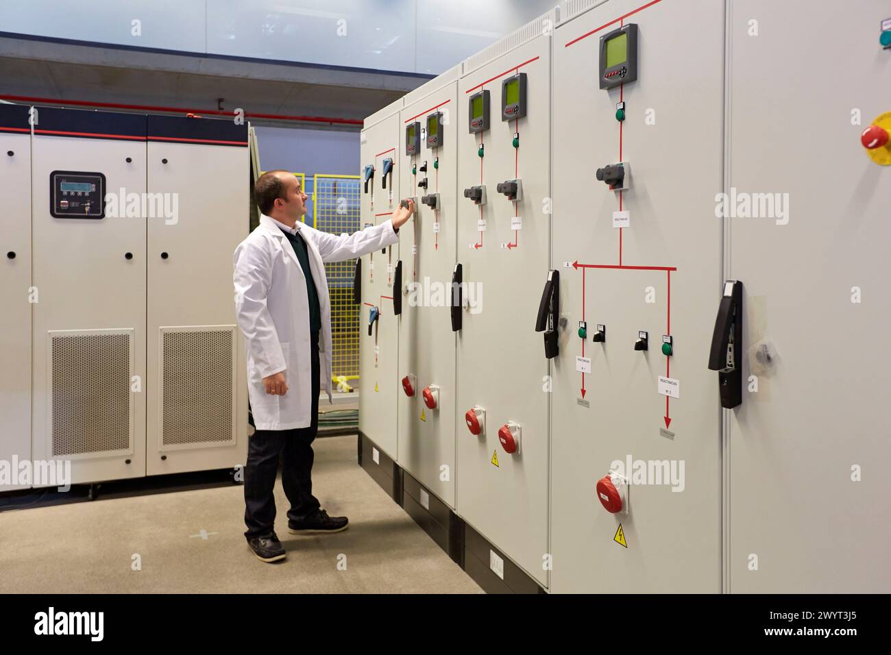 Certification of power electronics equipment hi-res stock photography ...