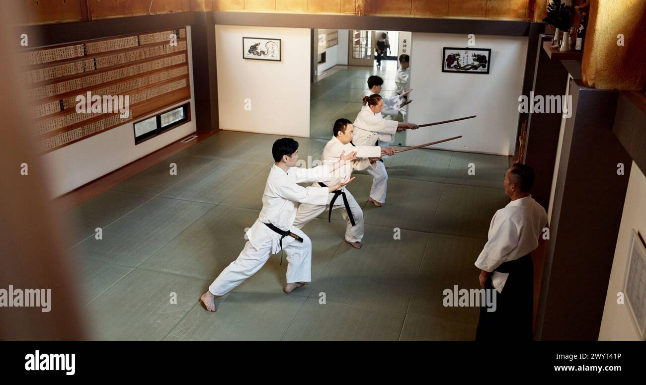 Martial art above hi-res stock photography and images - Alamy