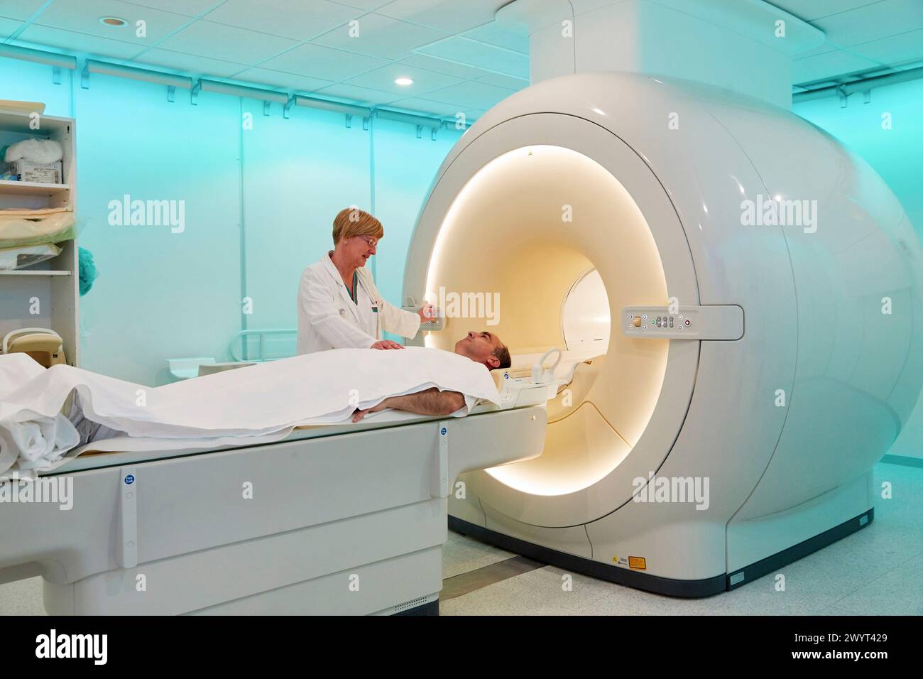 NMR (Nuclear Magnetic Resonance), medical imaging for diagnosis ...