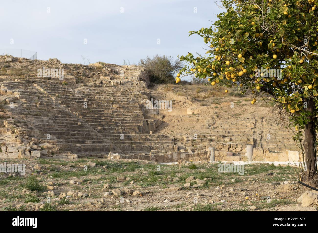 Paphos amphitheater hi-res stock photography and images - Alamy
