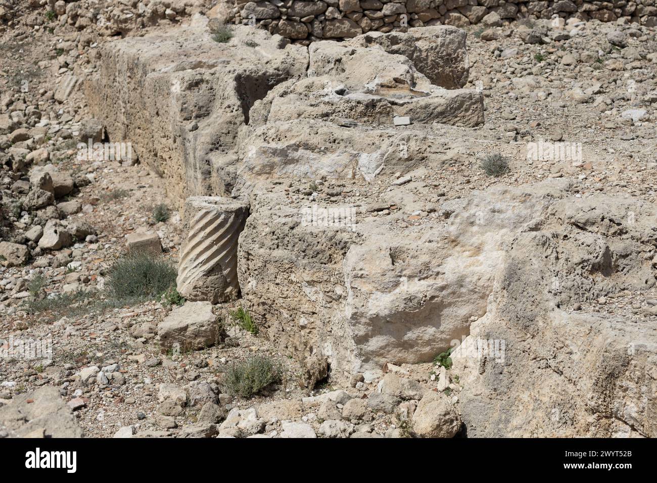 Ancient Ruins at Paphos, Cyprus Stock Photo - Alamy