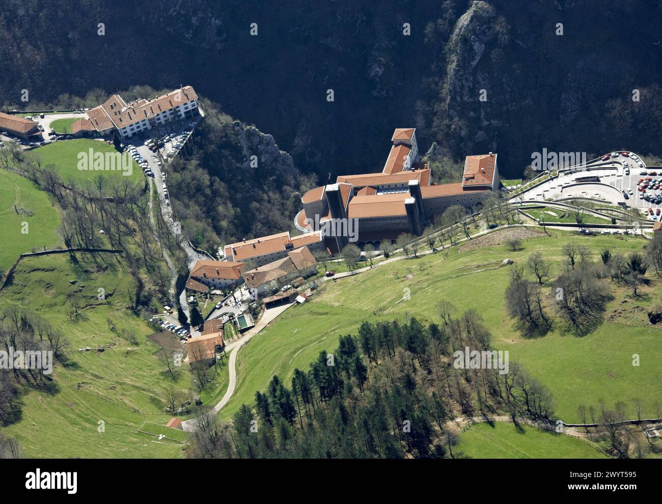 Arantzazu, Parque Natural de Aizkorri, Gipuzkoa, Basque Country, Spain ...
