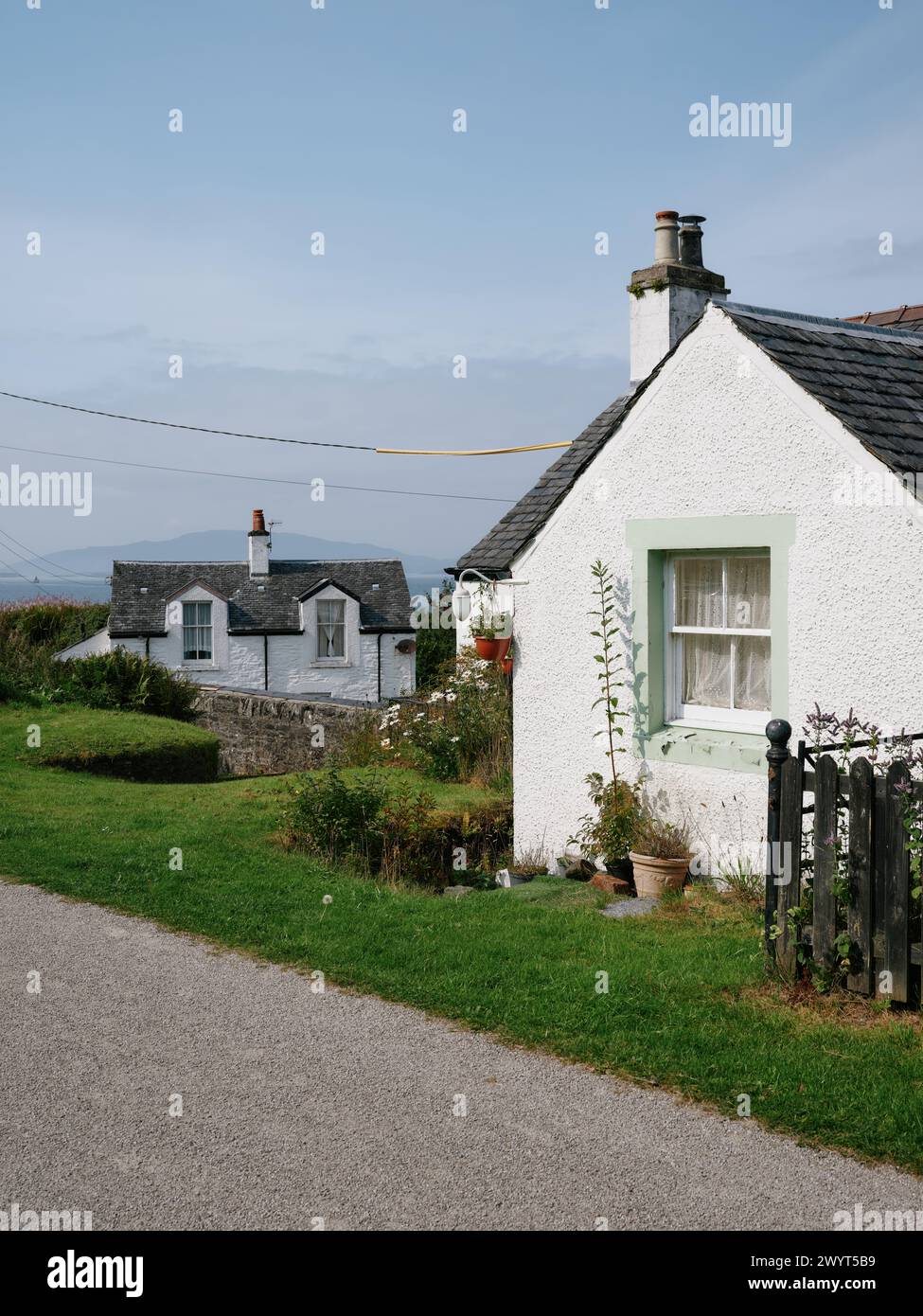 The lock keepers cottage architecture of the Crinan Canal, Crinan ...