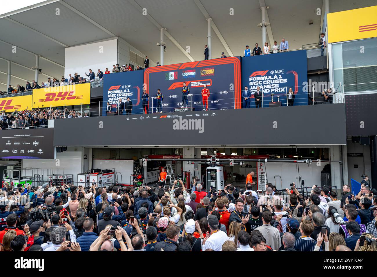 SUZUKA INTERNATIONAL RACING COURSE, JAPAN - APRIL 07: Max Verstappen ...