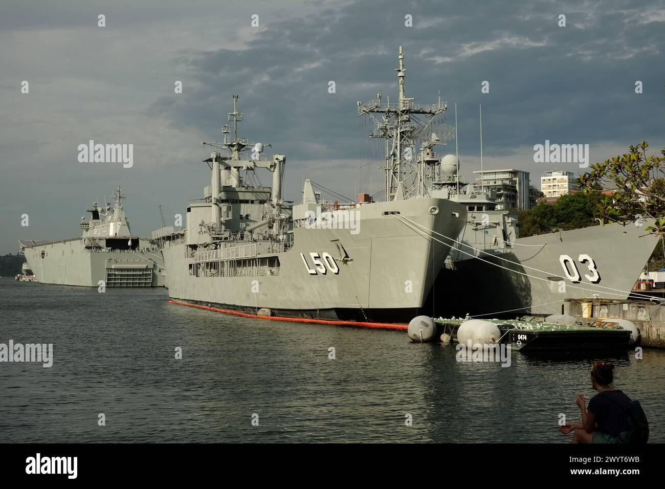 Australian navel ship hi-res stock photography and images - Alamy