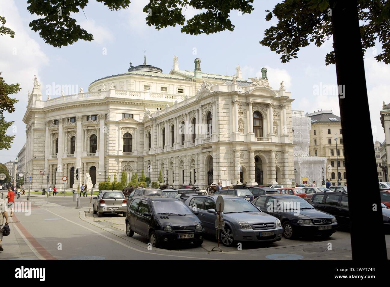 Burgtheater (Castle Theatre or Imperial Court Theatre), Vienna. Austria ...
