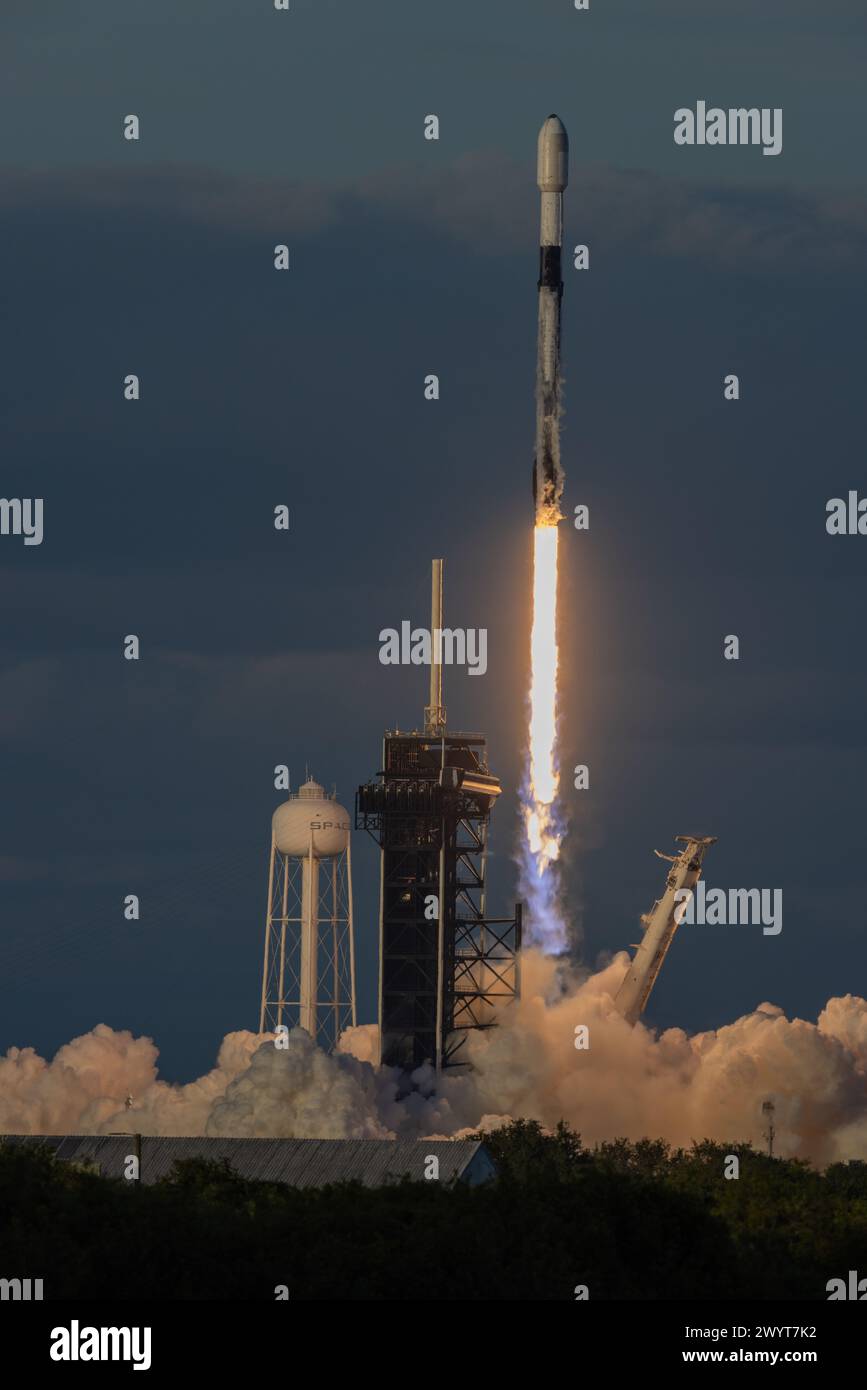 Just one day before the great American 2024 eclipse SpaceX launches the ...