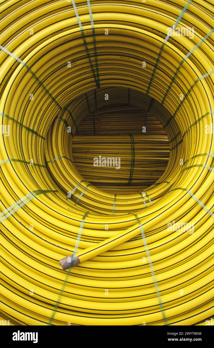 Fiber optics, plastic tubes Stock Photo - Alamy