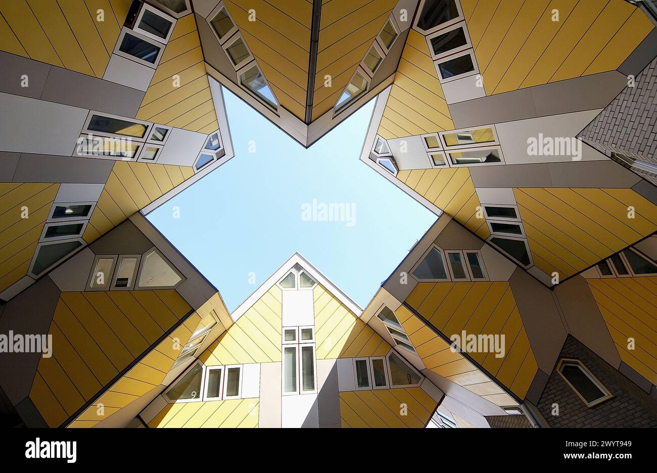 Cubic Houses (Kubuswonig, Kijk-Kubus) by Piet Blom. Rotterdam ...