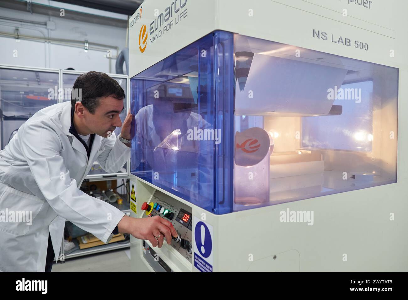 Nano spider, Electrospinning nanofiber manufacturing equipment for the ...