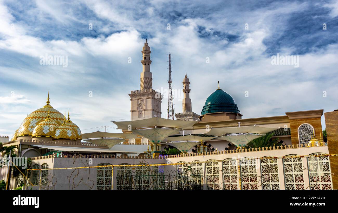 The beautiful Ar-Rahman mosque. This mosque has architecture similar to ...