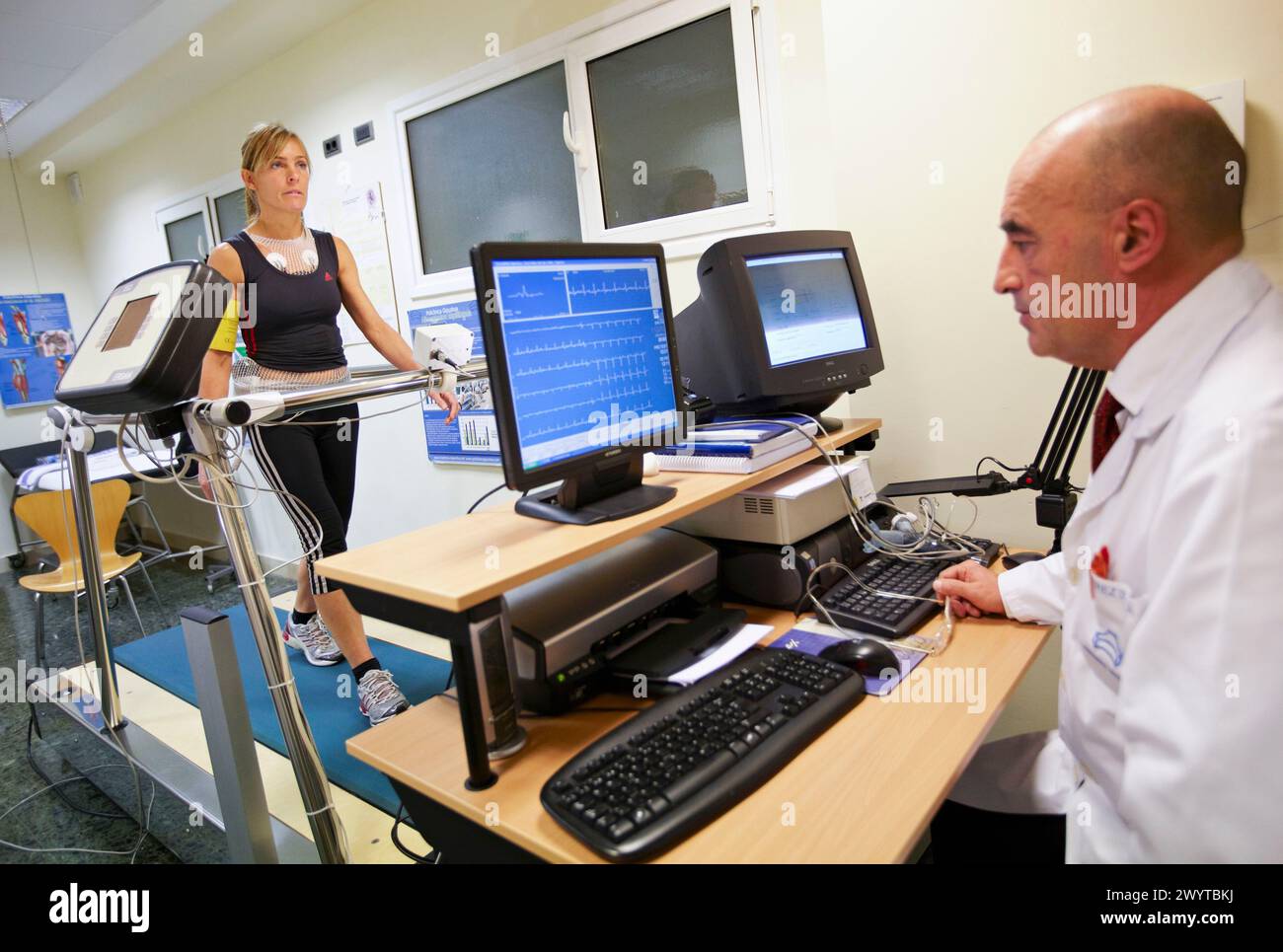Cardiac stress test, sports medicine. Hospital Policlinica Gipuzkoa ...