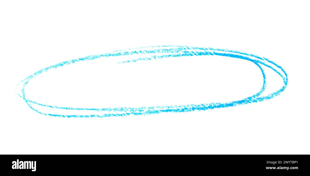 Hand drawn oval highlight hi-res stock photography and images - Alamy