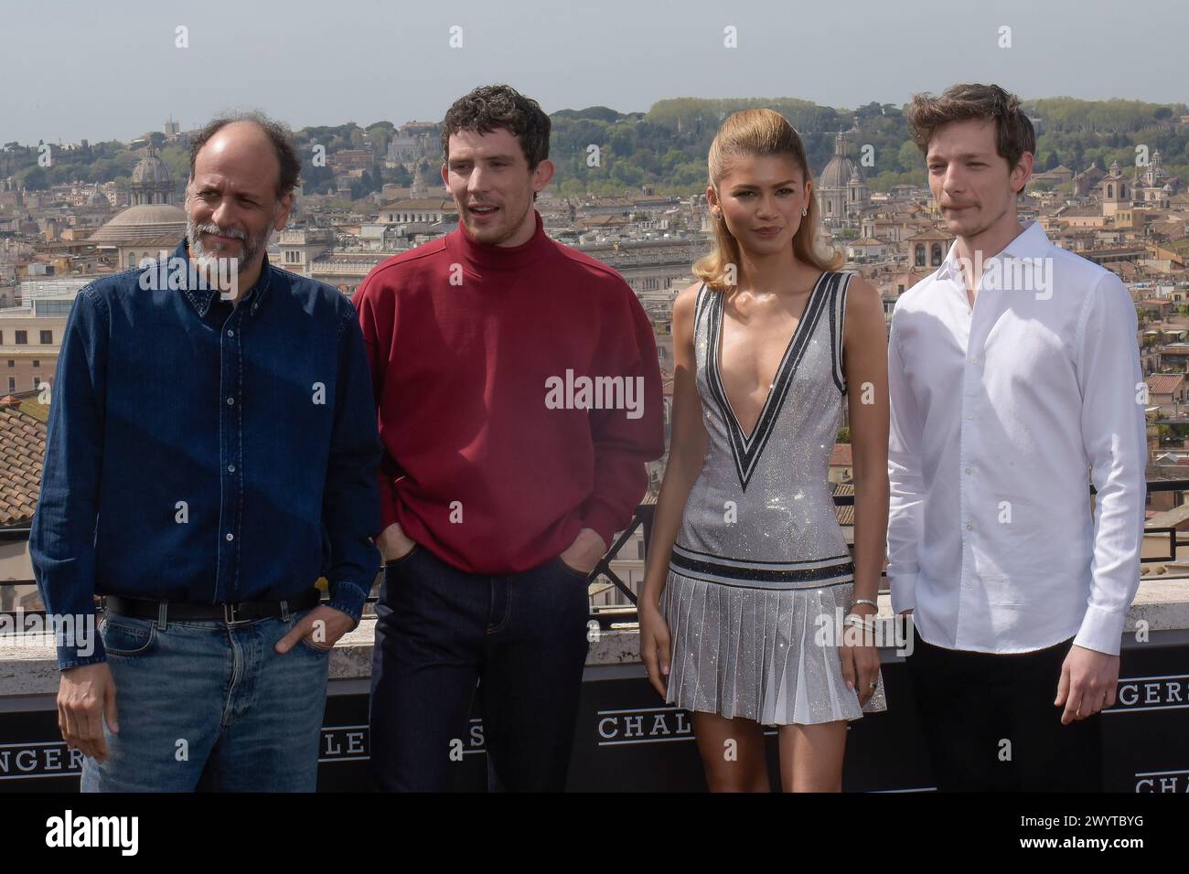 Italy, Rome, April 8th, 2024 - Photocall of the movie 'Challengers ...