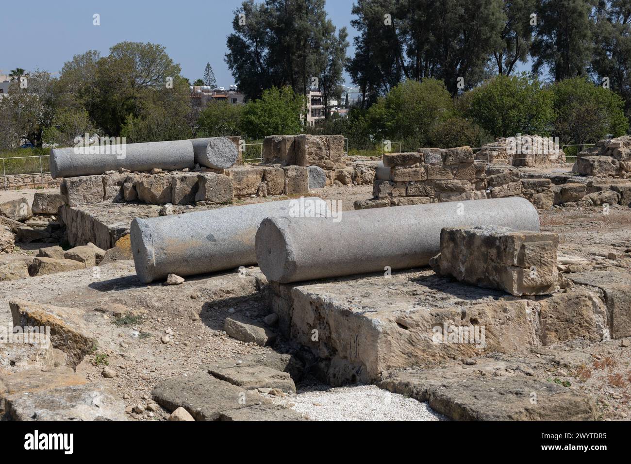 Paphos, Cyprus. 31 March, 2024: Archaeological Museum of the Paphos ...