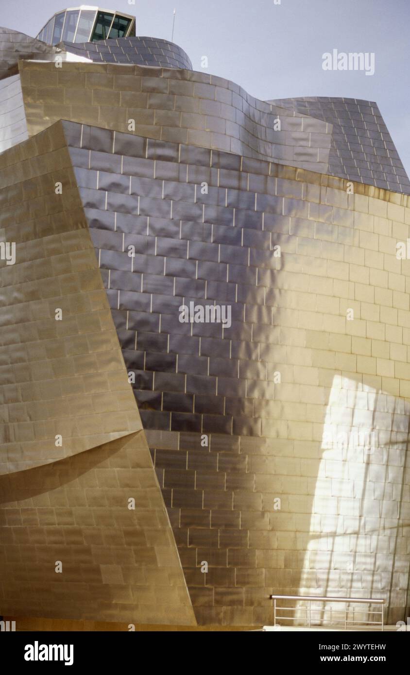 Guggenheim Museum, by Frank O. Gehry. Bilbao. Biscay. Spain Stock Photo ...