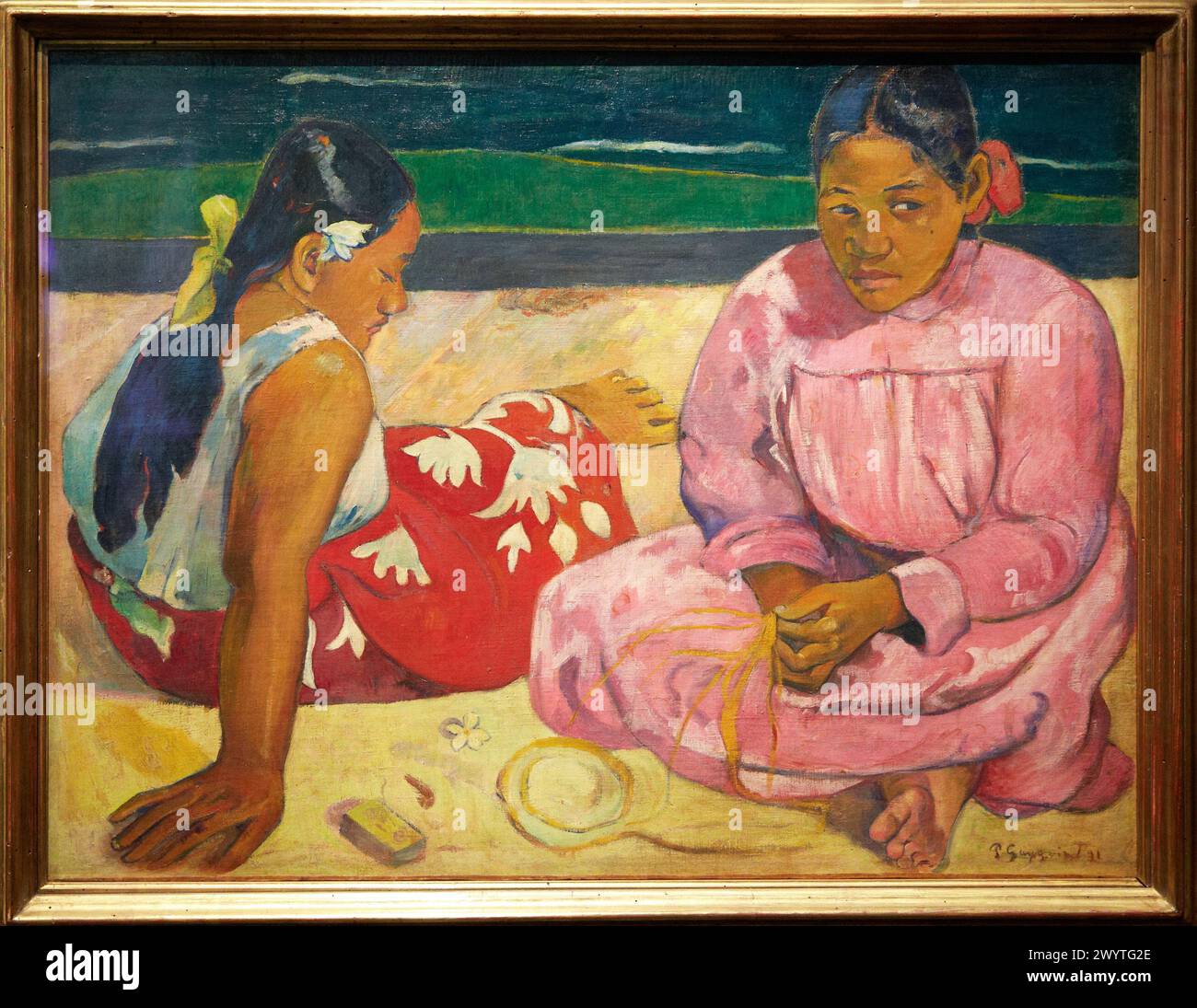 Tahitian Women (On The Beach). 1891. Paul Gauguin (1848-1903). Musée d ...