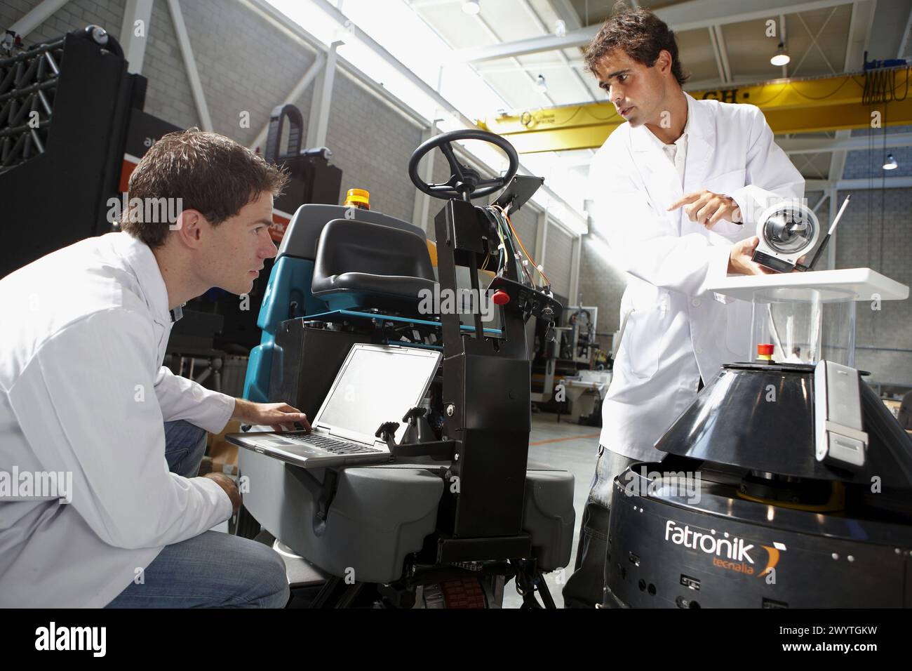 Mobile testing lab hi-res stock photography and images - Alamy