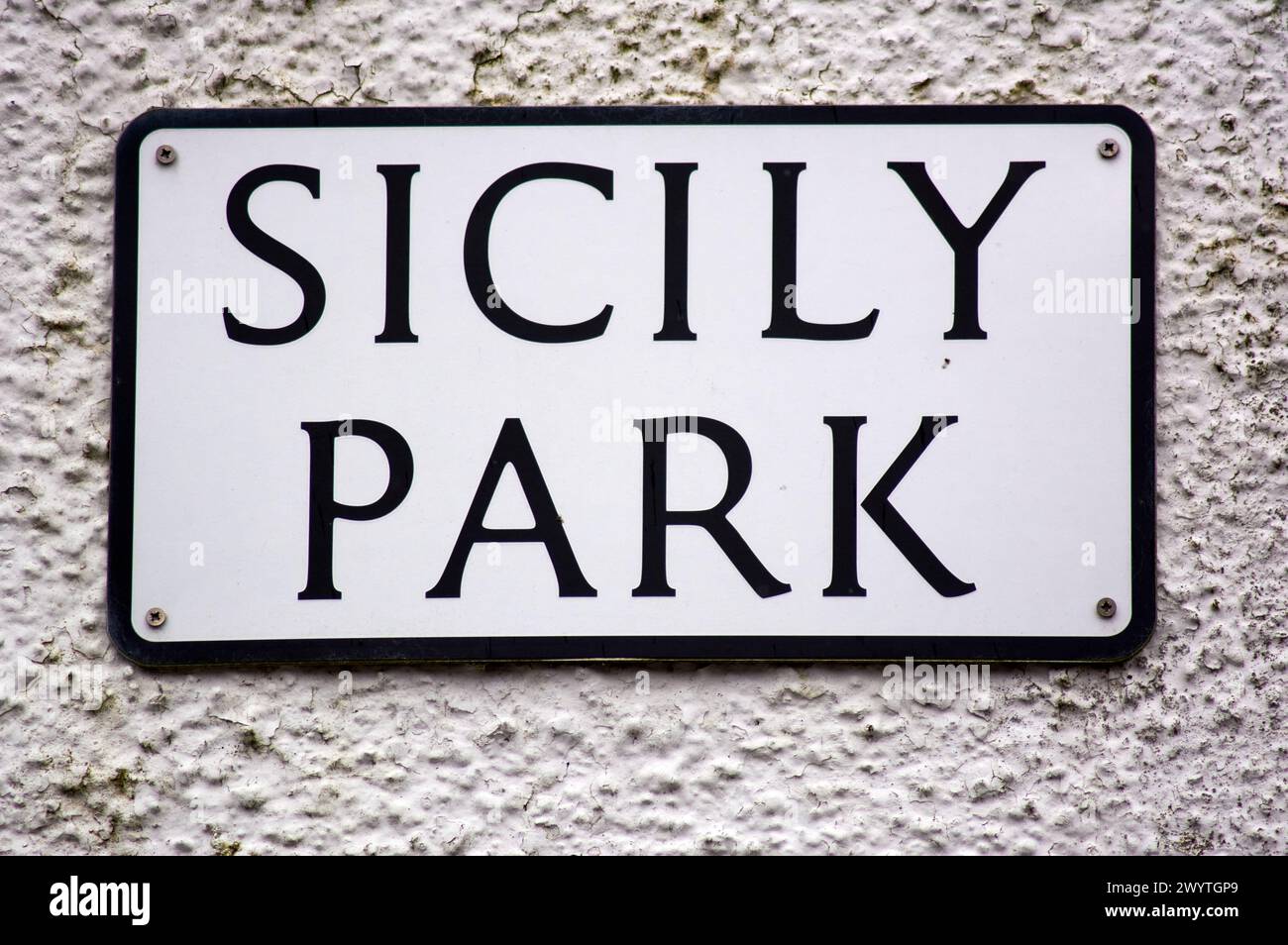 Belfast, United Kingdom 8 04 2024 Property in Sicily Park Finaghy ...