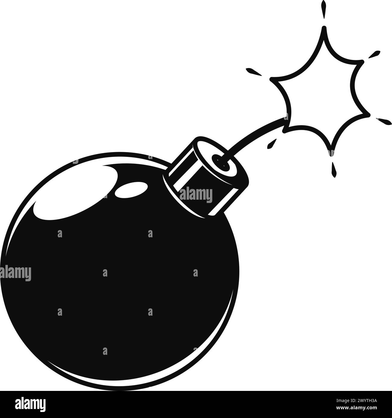 Dynamite explosive bomb tnt weapon Black and White Stock Photos ...