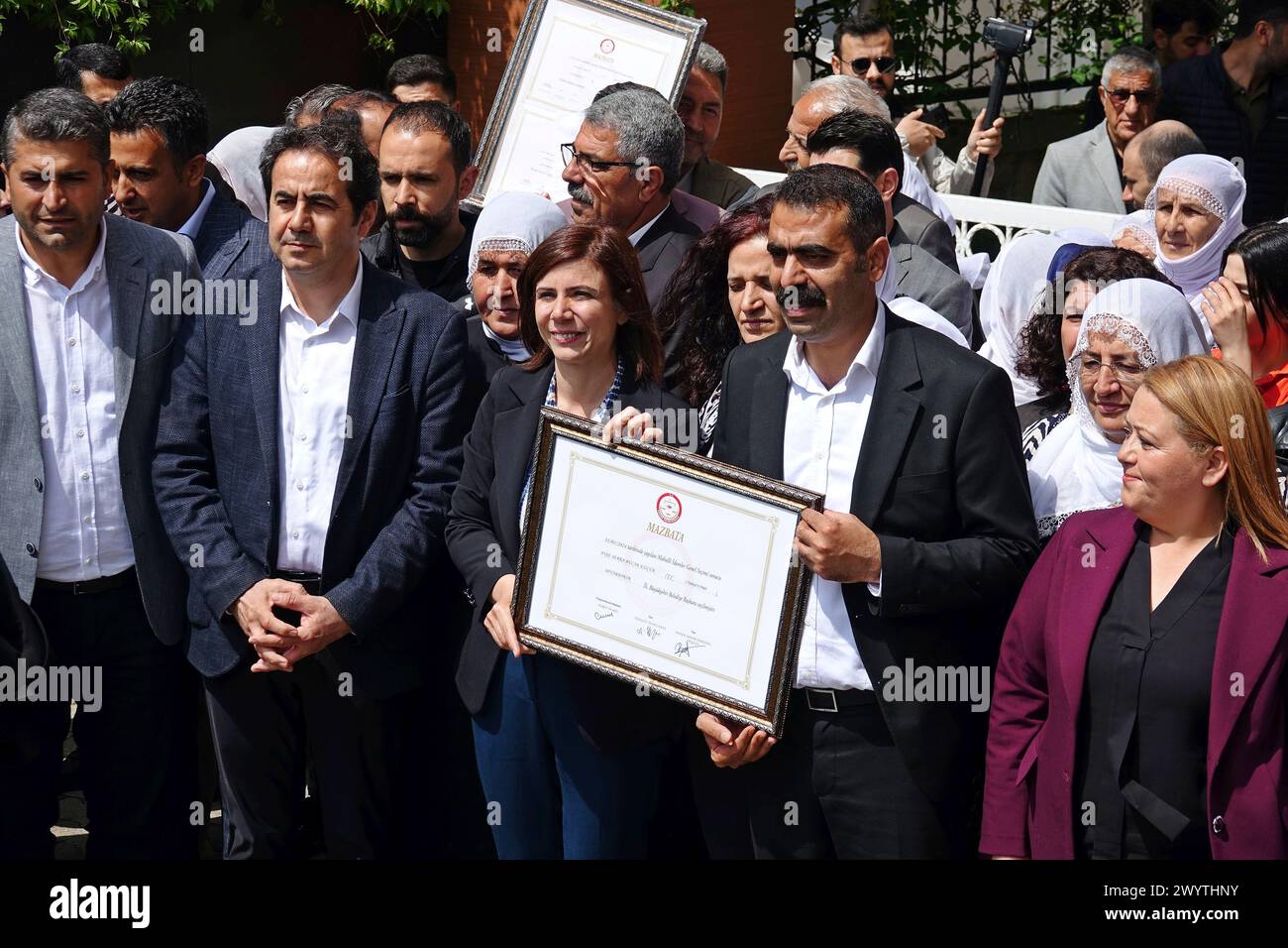 Diyarbakir Metropolitan Municipality Co-Mayors Ayse Serra Bucak Kucuk ...