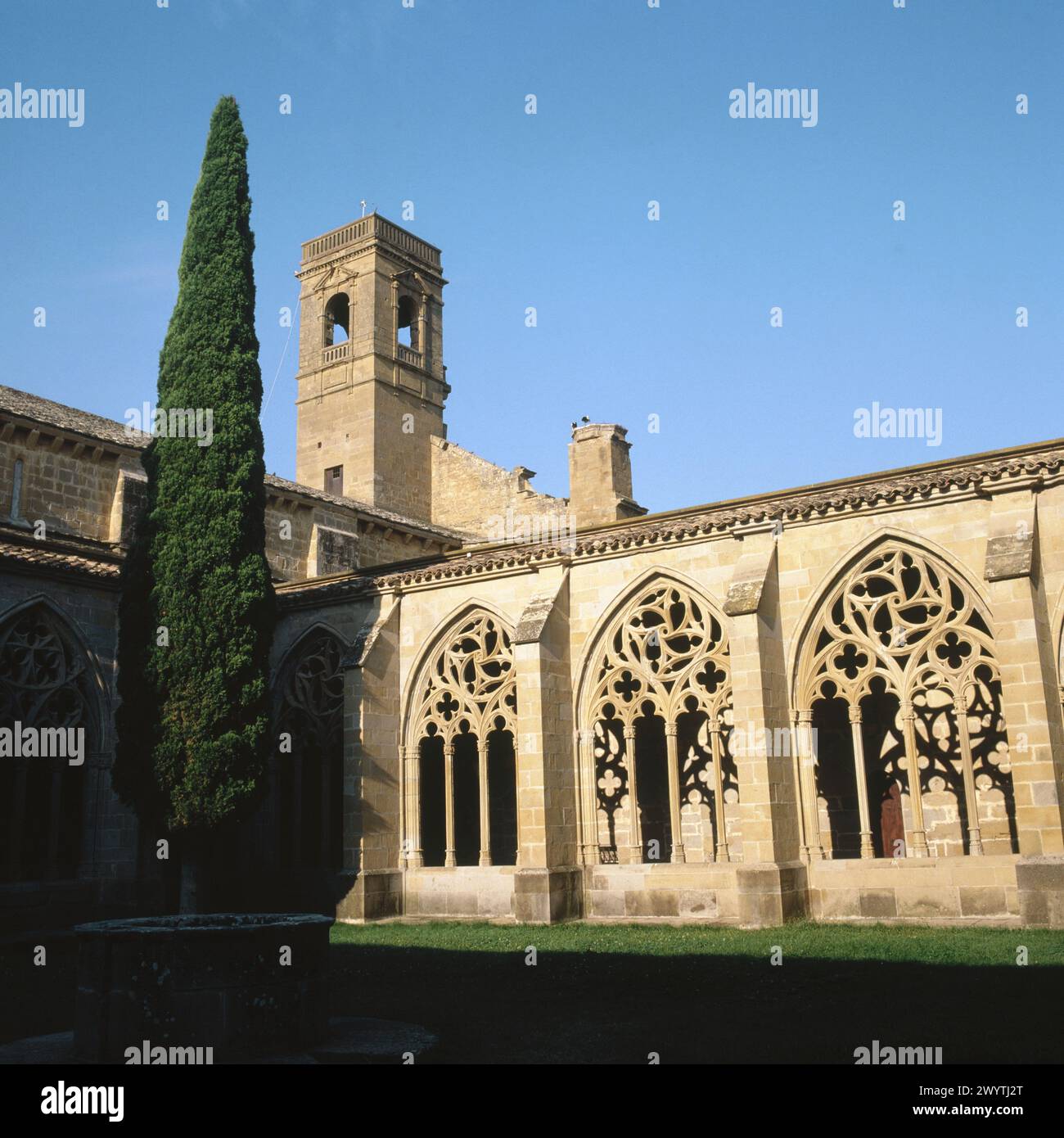 Abbey of la oliva hi-res stock photography and images - Alamy