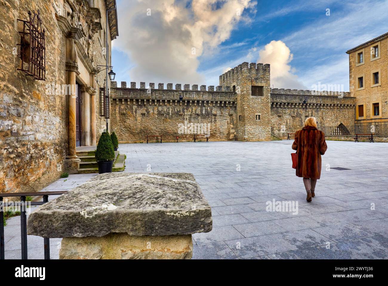 Palacio Escoriaza Esquivel, Medieval wall, Muralla Medieval, Vitoria ...