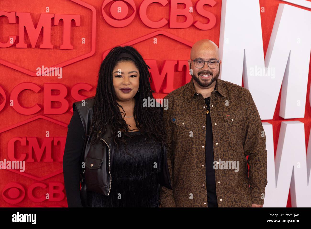 Austin, Usa . 08th Apr, 2024. Holly G and Tanner Davenport attend the ...