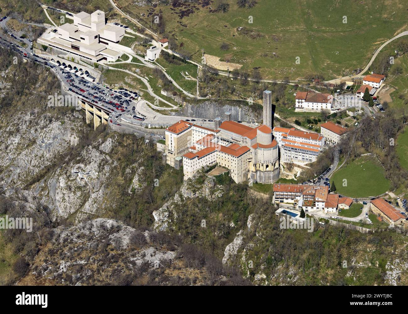 Arantzazu, Parque Natural de Aizkorri, Gipuzkoa, Basque Country, Spain ...