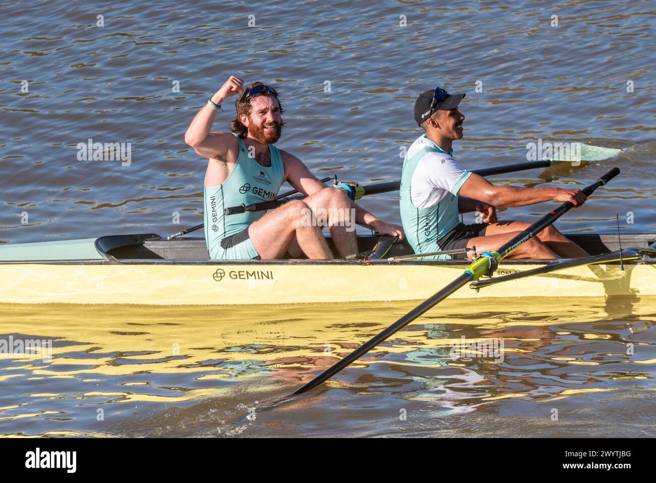 Sebastian Benzecry of Cambridge celebrating after winning the ...