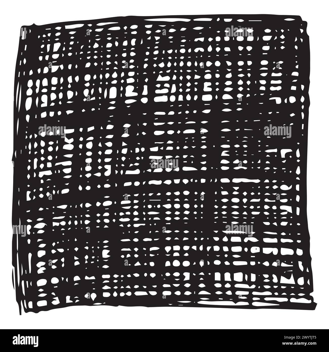 Sketch Scribble Smear Square. Hand drawn Pencil Scribble. Vector ...