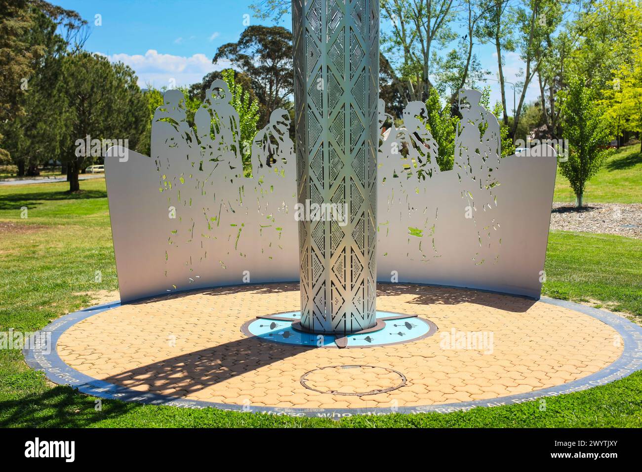Canberra, Australia - October 22, 2009 : Bomber Command Memorial, to ...
