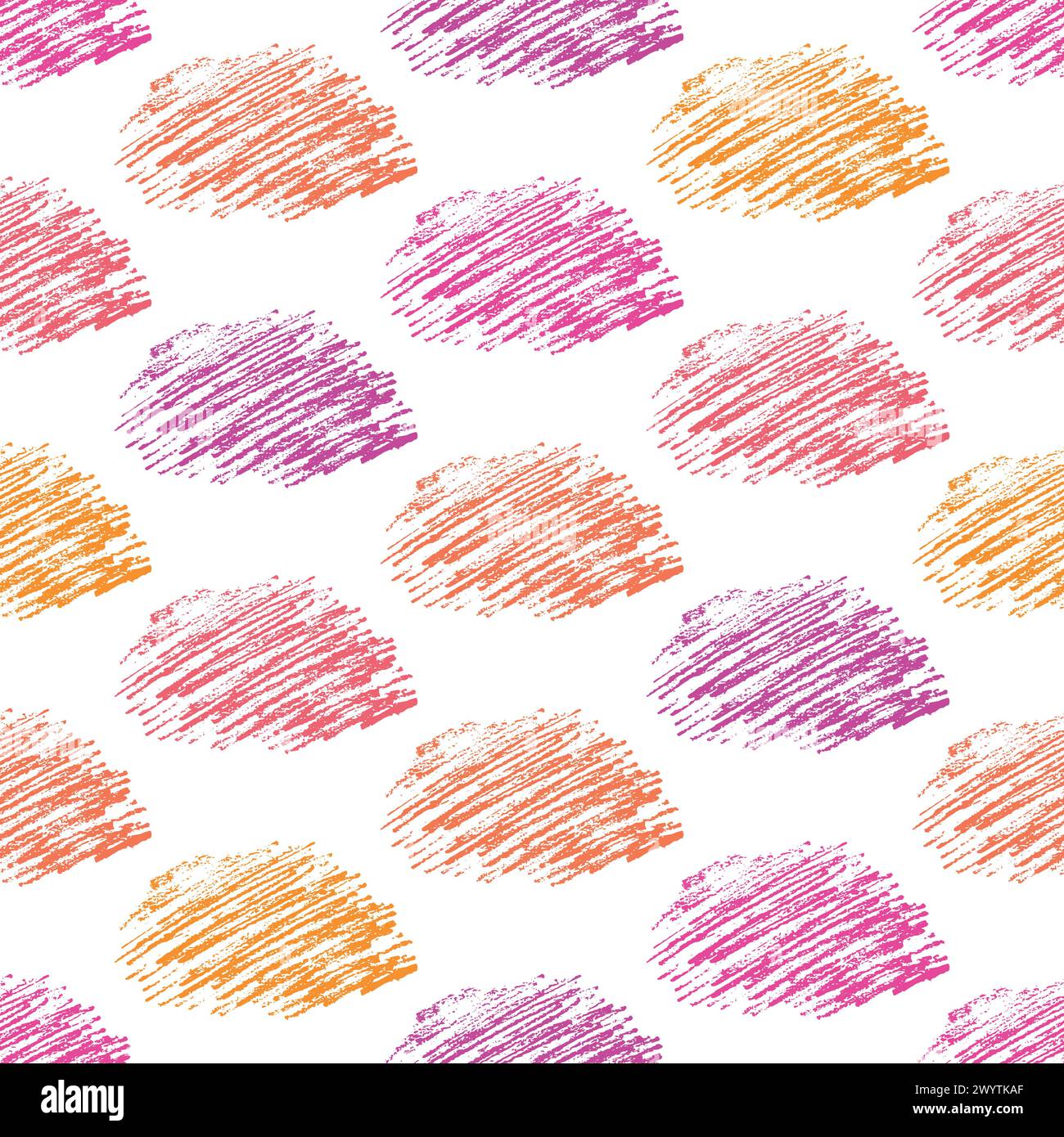 Seamless Pattern with hand drawn colorful scribble Smear. Abstract ...