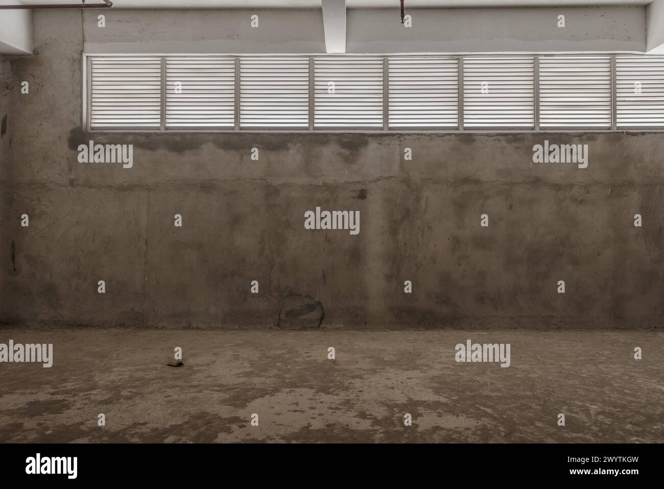 A scene of an unclean raw material warehouse Stock Photo - Alamy