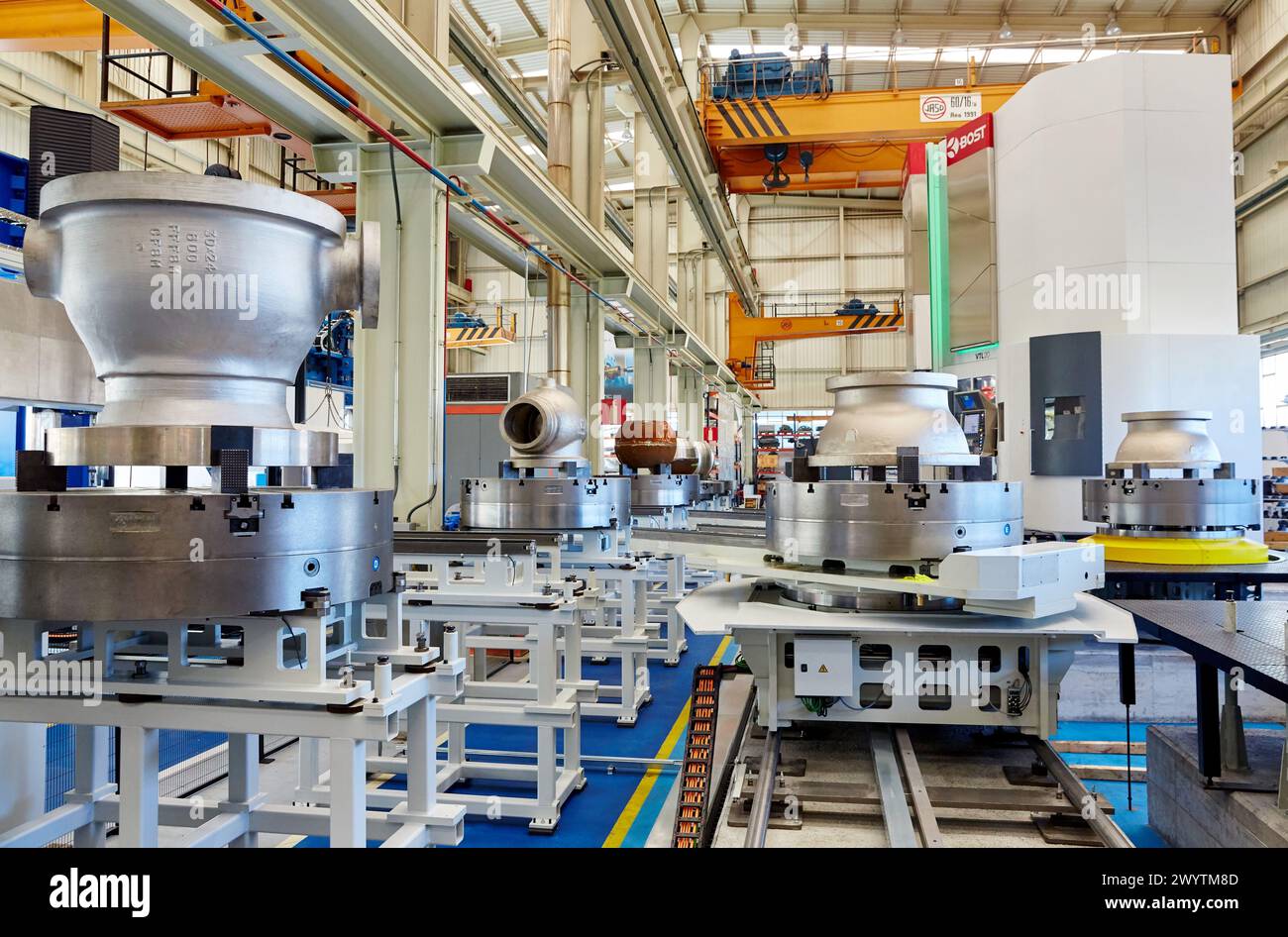 Machining Centre, CNC, Vertical lathe, Design, manufacture and ...