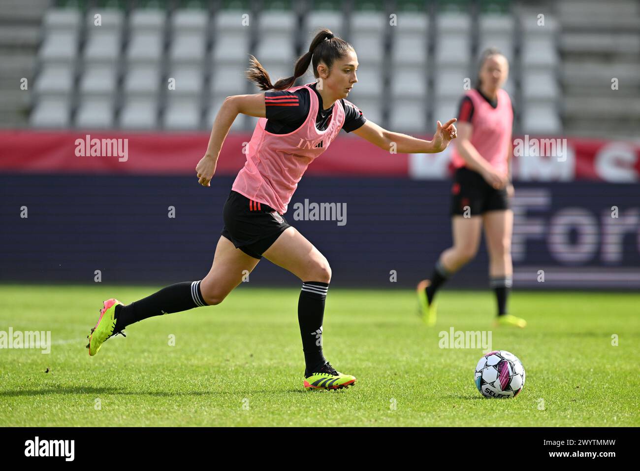 Viborg, Denmark. 08th Apr, 2024. Amber Tysiak pictured during the ...