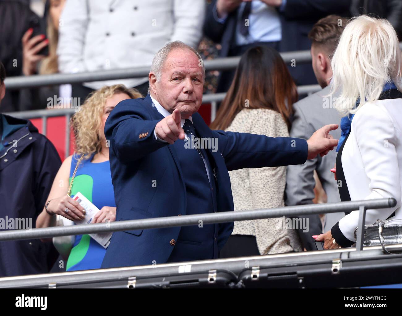 London, UK. 07th Apr, 2024. Barry Fry (Peterborough Utd Director of ...