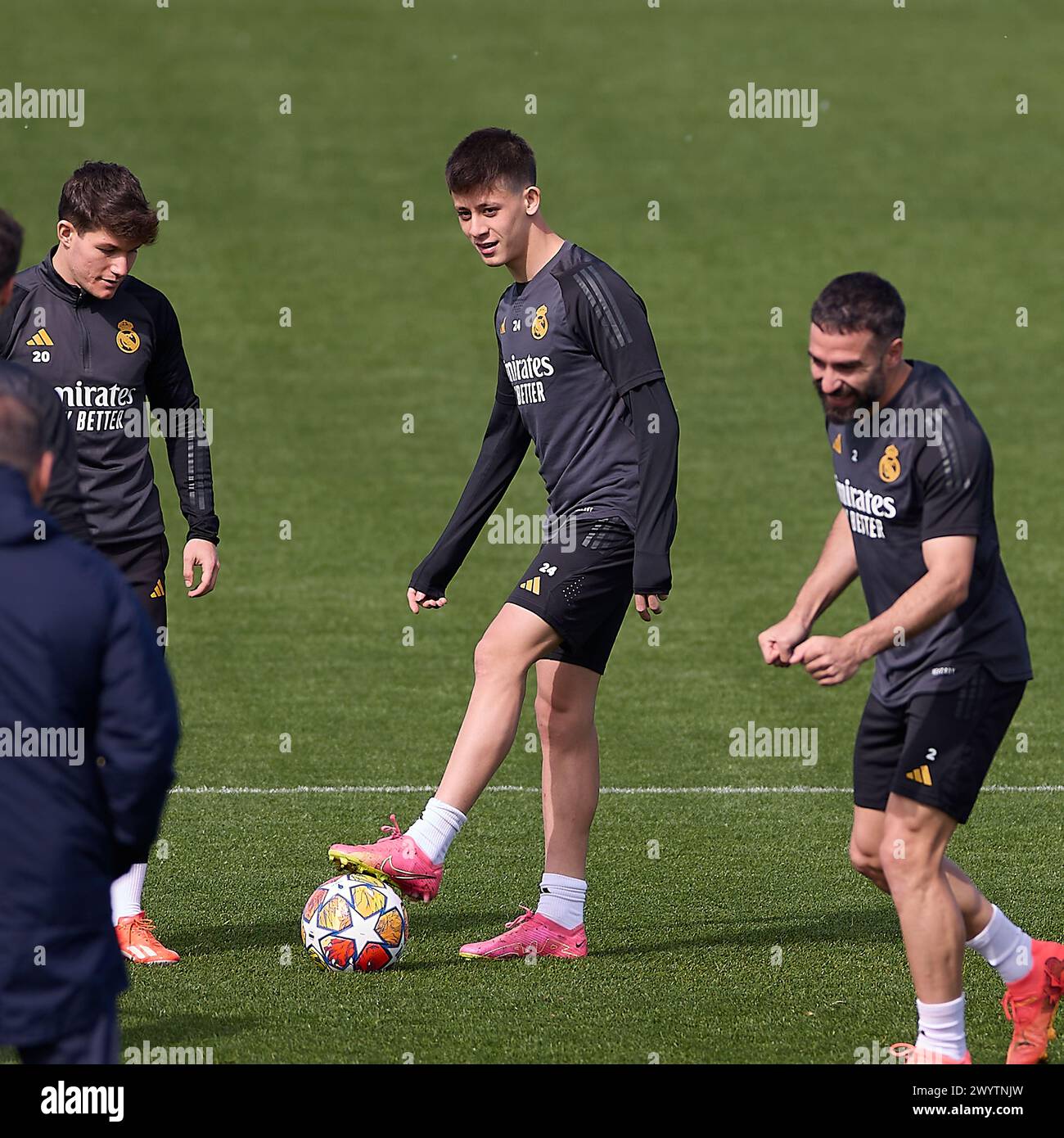 Madrid, Spain. 08th Apr, 2024. Arda Guler of Real Madrid CF in action ...