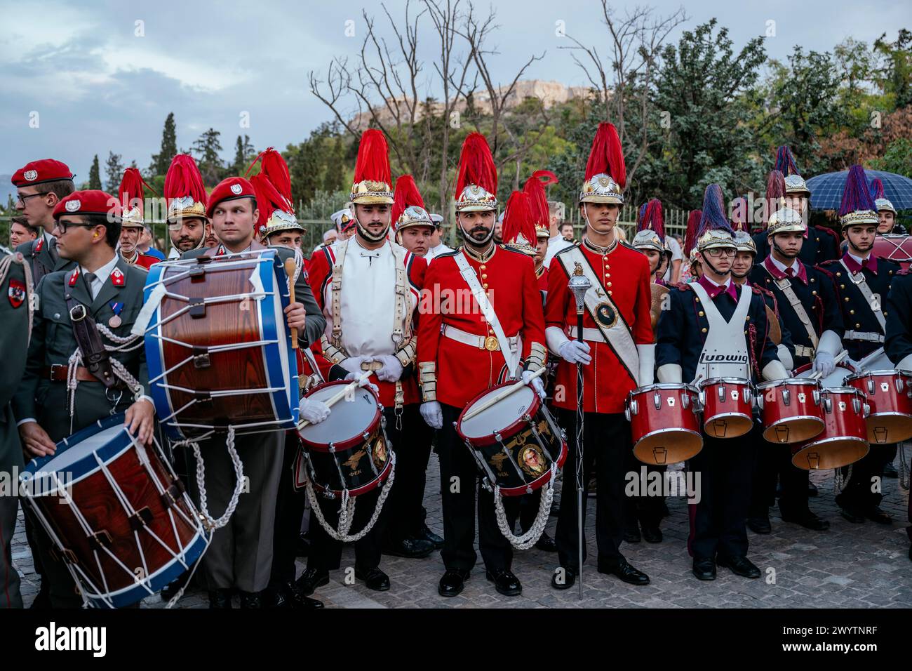 Marching band greece hi-res stock photography and images - Alamy