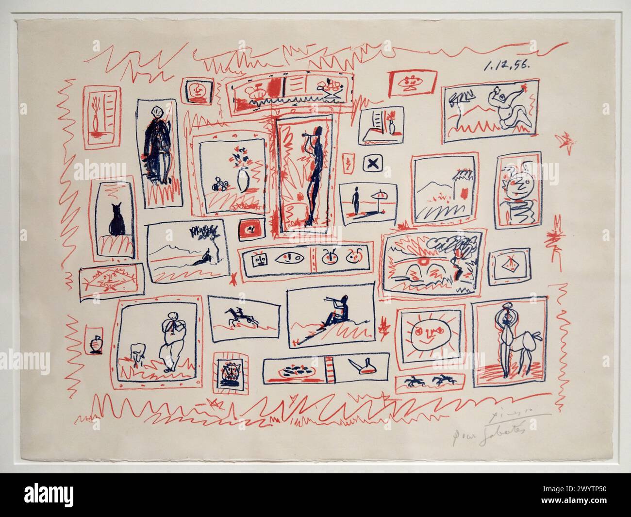 Collection of small pictures, 1956, Pablo Picasso (1881-1973), Museu ...