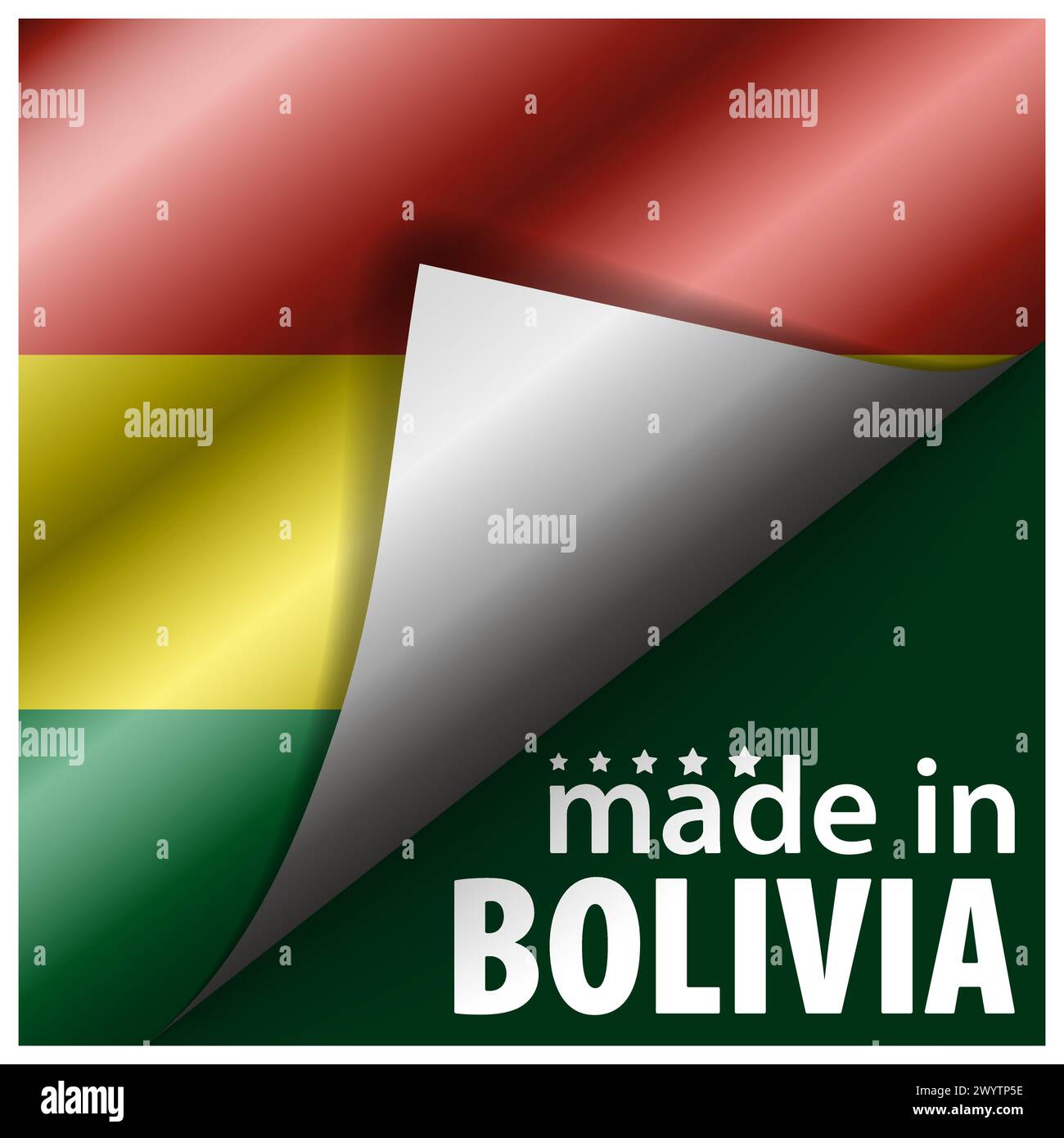 Bolivia leaflet Stock Vector Images - Alamy