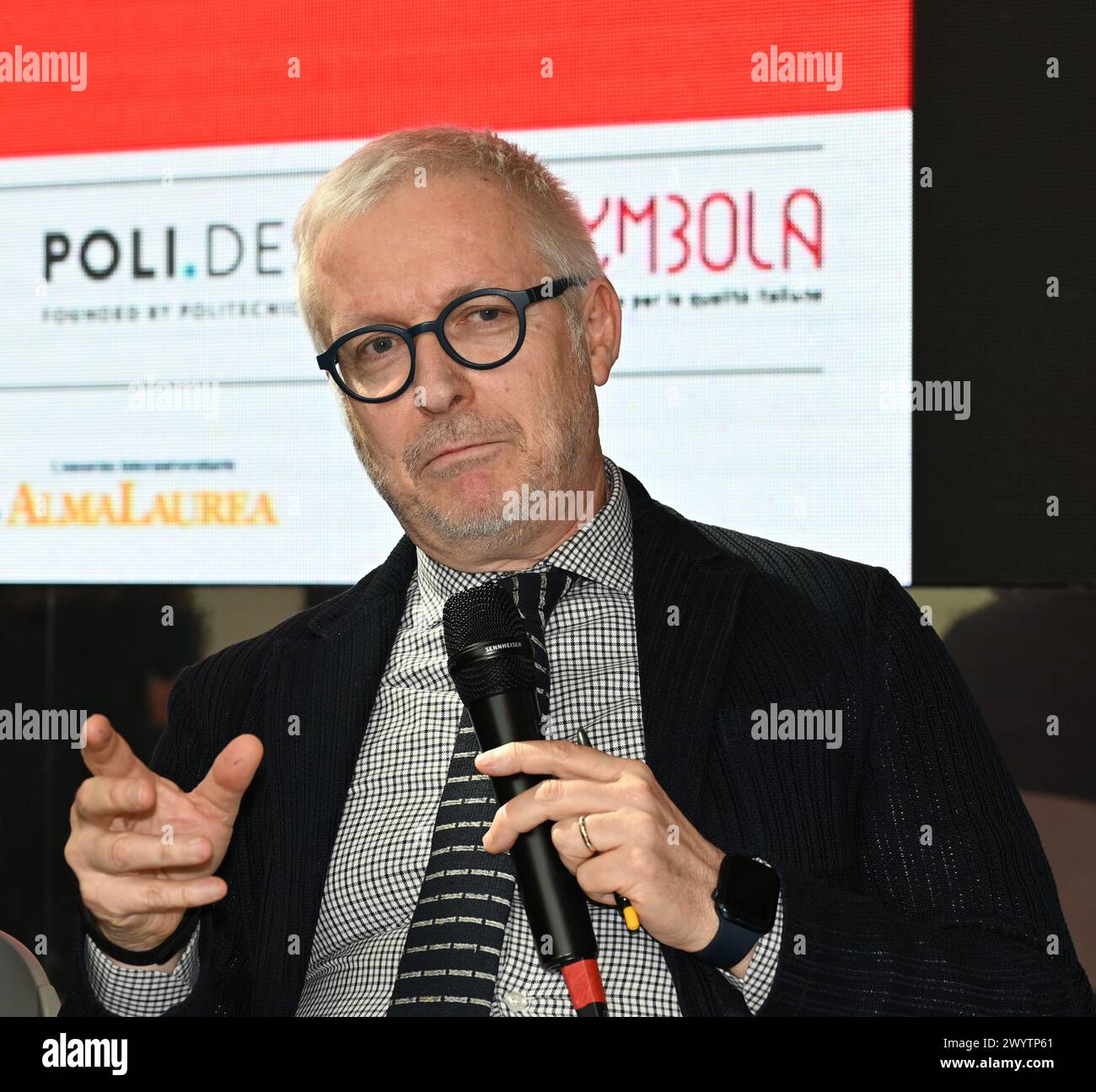 Milan, . 08th Apr, 2024. Milan, Italy DESIGN Economy 2024 ADI Design Museum conference In the ...