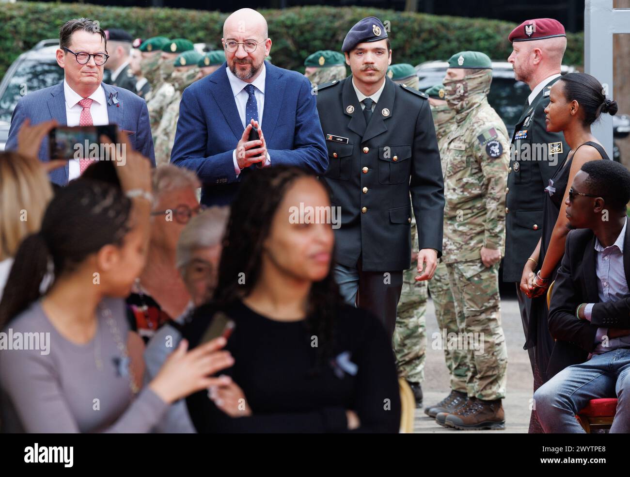 Kigali, Rwanda. 08th Apr, 2024. Belgian Ambassador to Rwanda Bert ...