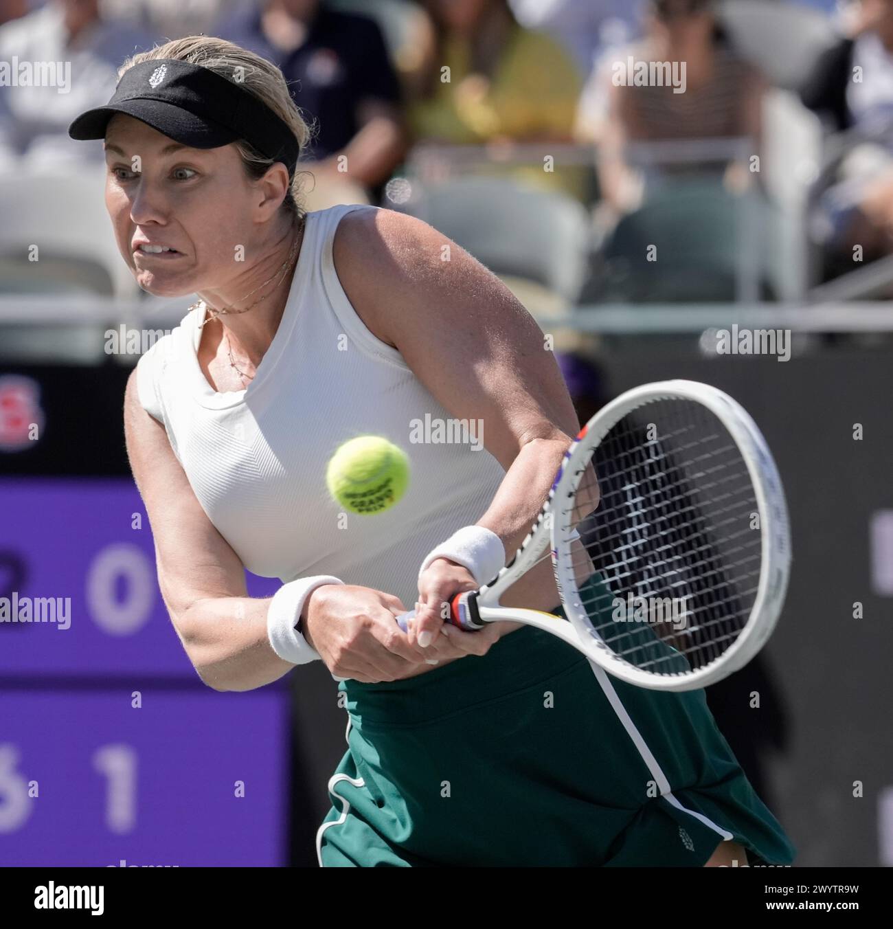 Danielle collins charleston 2024 hi-res stock photography and images ...