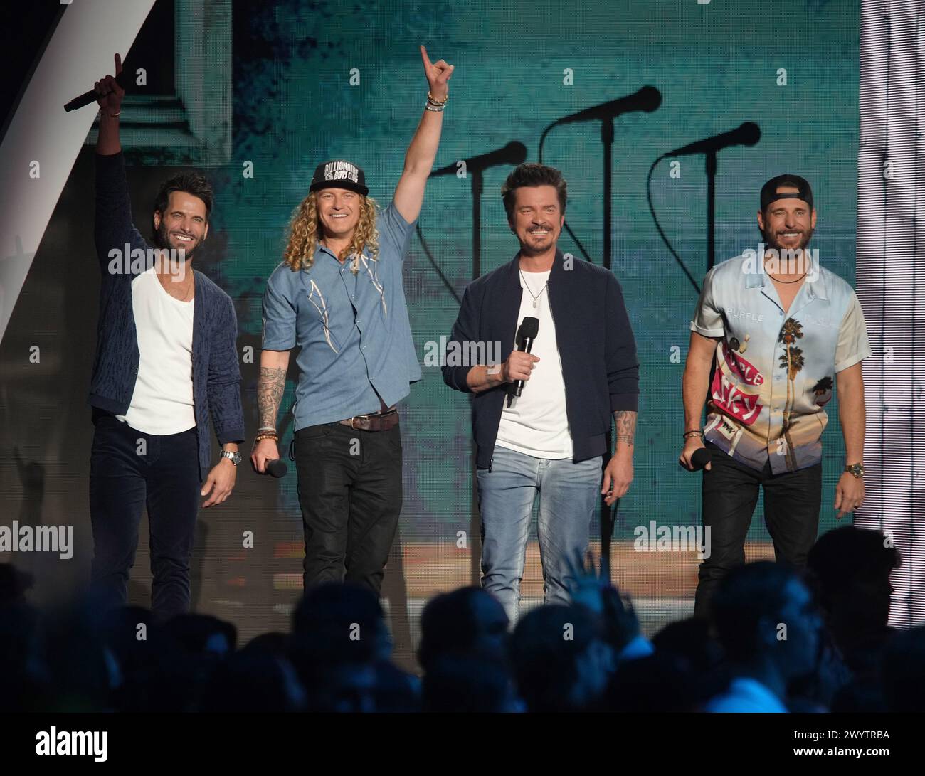 Matt Thomas, Barry Knox, Joshua McSwain, and Scott Thomas of Parmalee ...