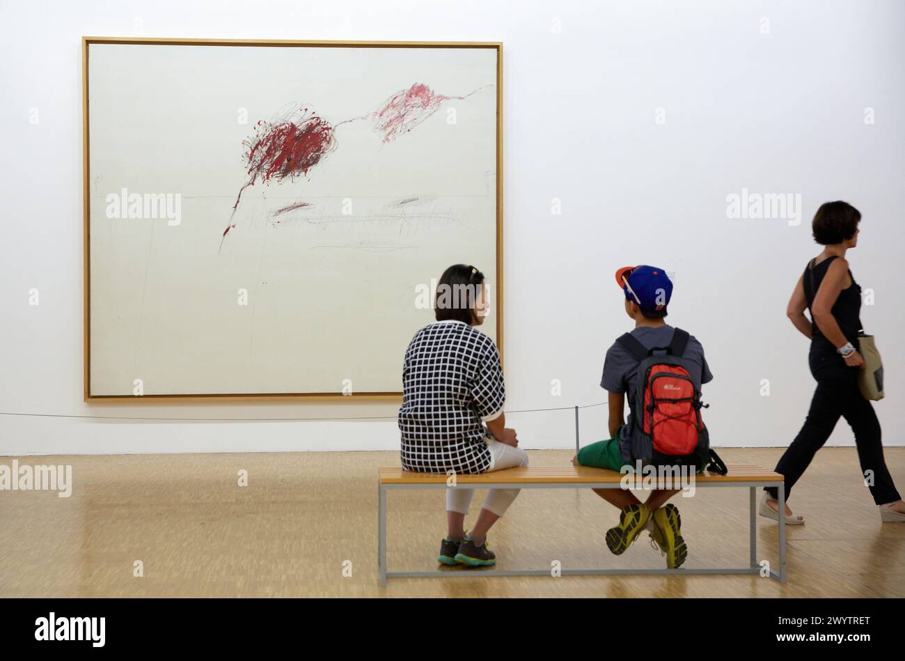 Achilles Mourning the Death of Patroclus, 1962. Cy Twombly. Centre ...