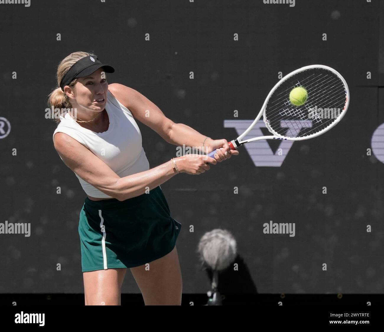 Danielle collins charleston 2024 hi-res stock photography and images ...