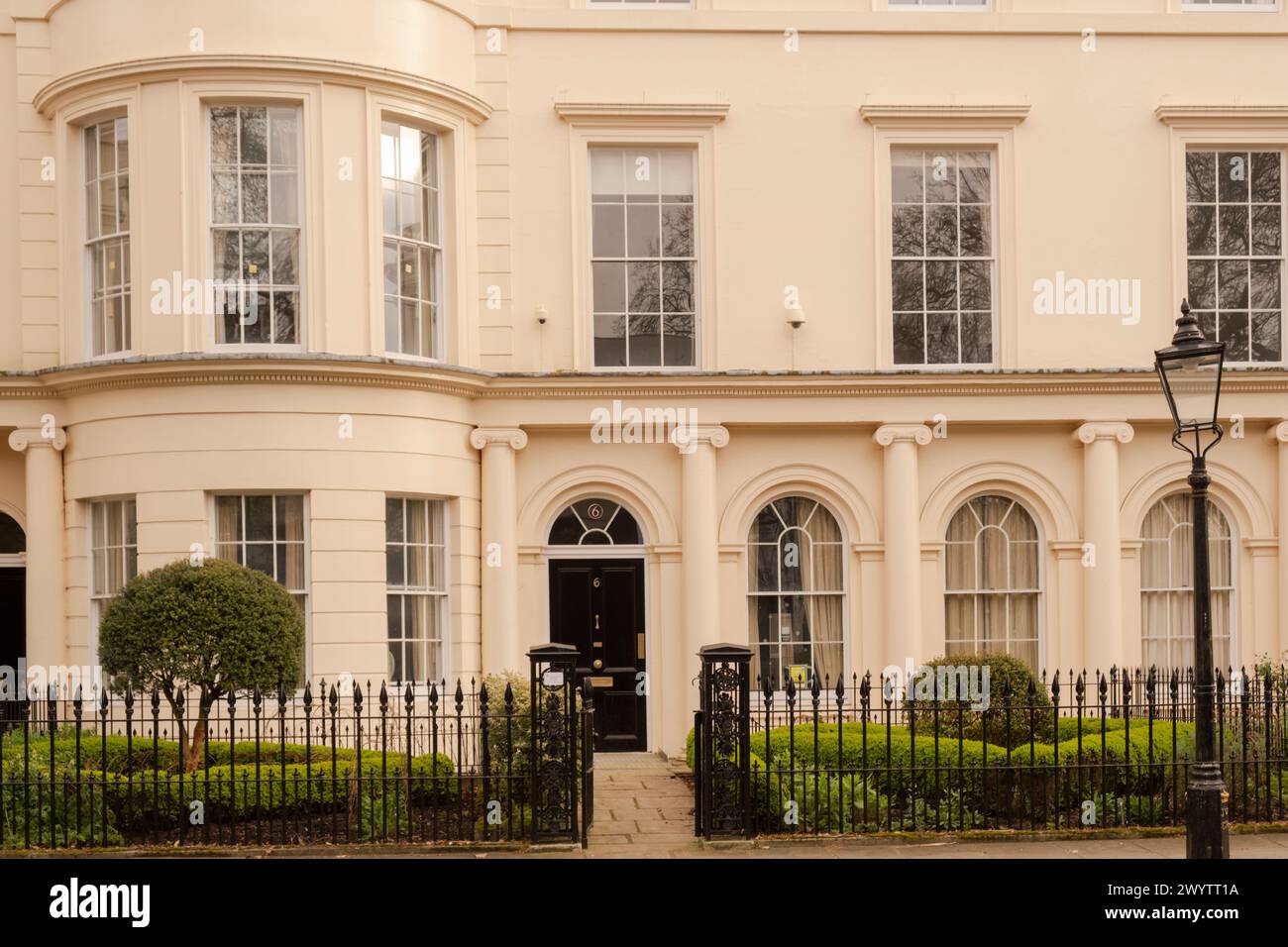 Regency style houses designed by John Nash in St. Andrew's Place ...
