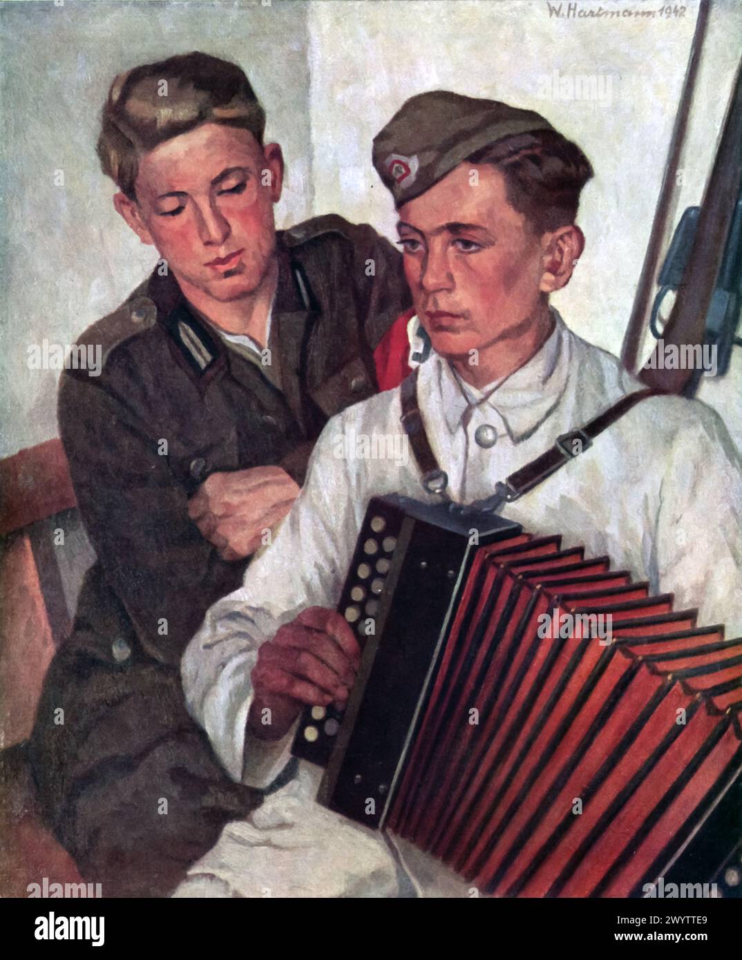 Breslau" (now Wroclaw) by Walter Hartmann, dated 1942. This artwork ...